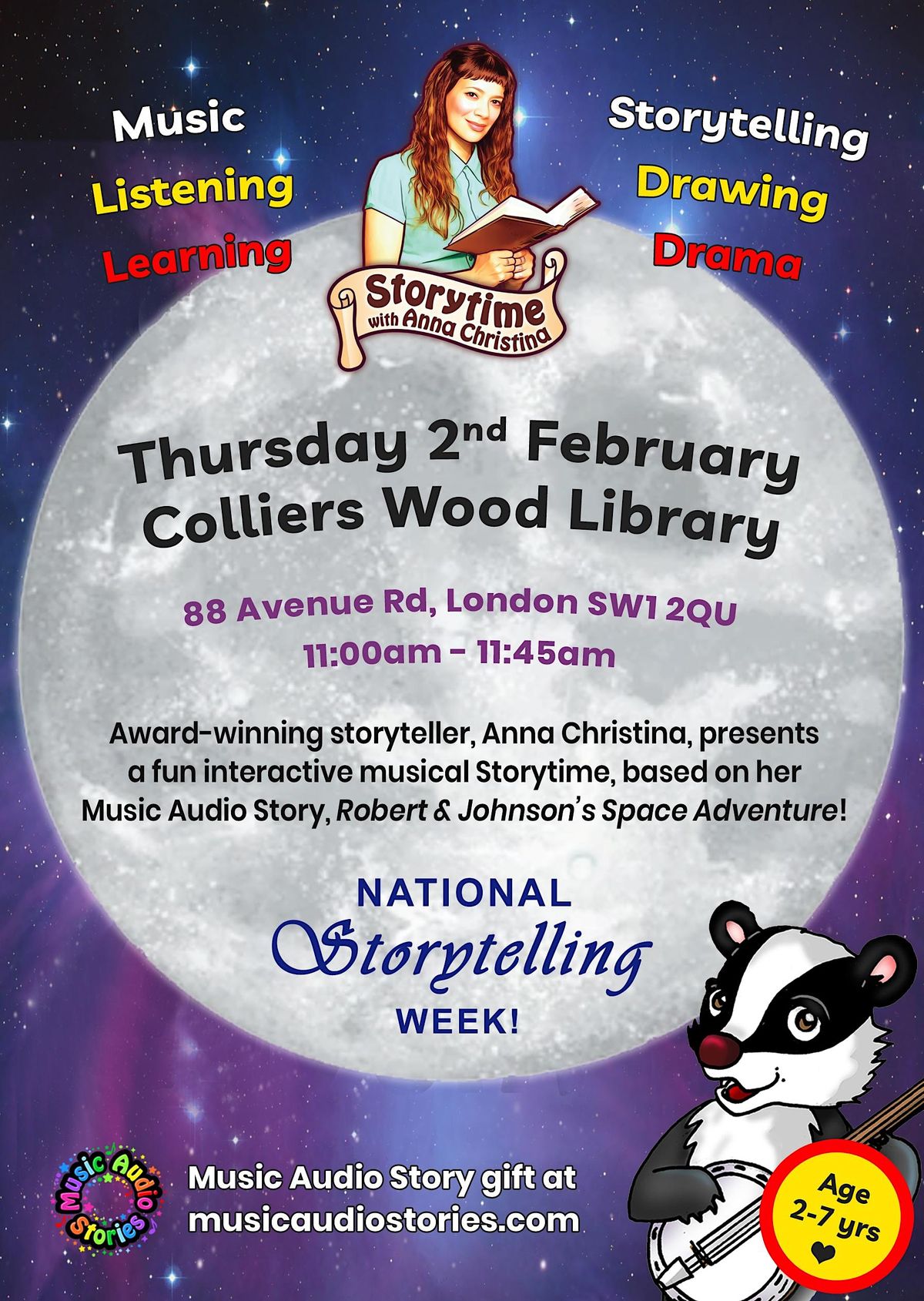 Storytime with Anna Christina - Creative Workshop for Children ...