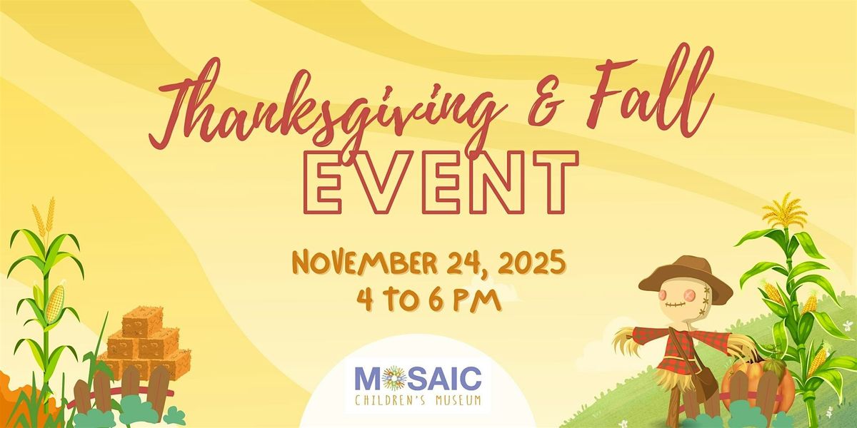 Thanksgiving and Fall Event (members-only), 120 Main St suite d ...