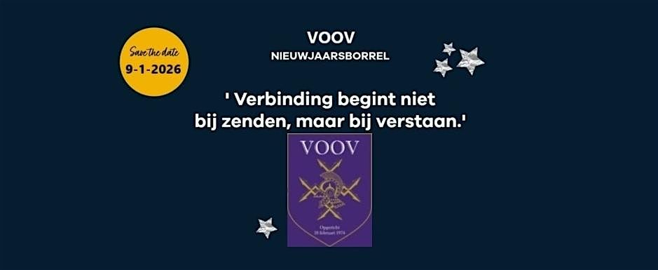 VOOV Nieuwjaarsborrel 2026, Barchman Wuytierslaan, Amersfoort, 9 ...