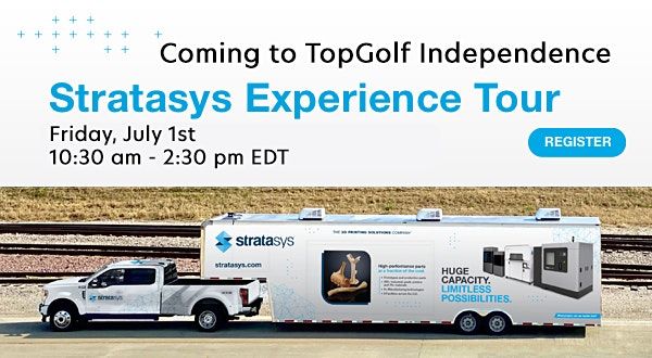 Stratasys Truck - TopGolf Independence, Topgolf, Independence, 1 July 2022