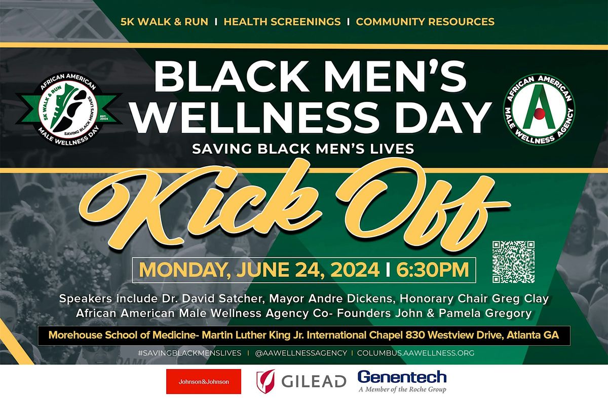 2024 Black Men’s Wellness Day Kick-Off Event, Martin Luther King Jr. International Chapel at ...