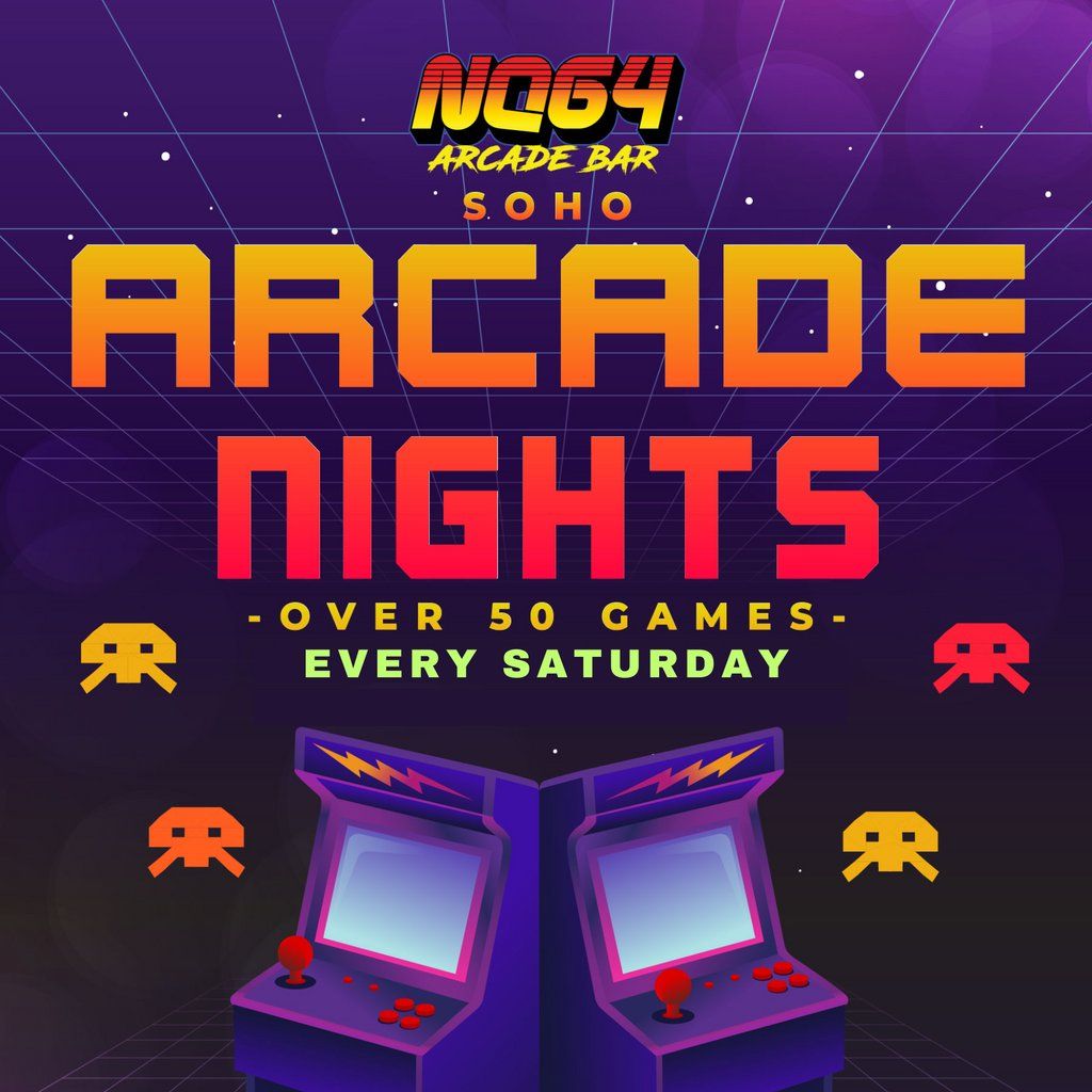 Arcade Nights at NQ64 Soho - 20th September, NQ64 SOHO, London, 20 ...