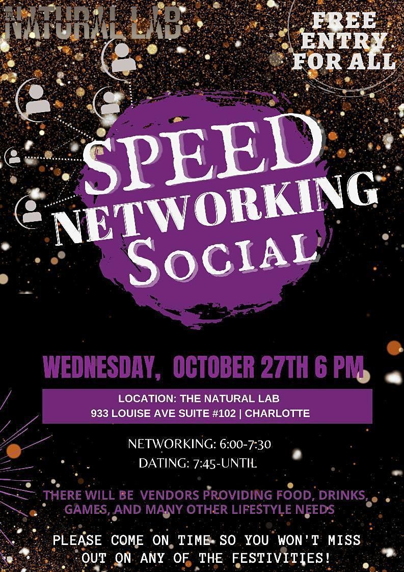 Speed Networking Social, The Natural Lab LLC, Charlotte, 22 April 2022