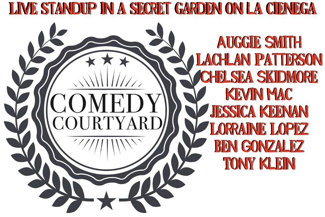 Comedy Courtyard at The W**d Cellars, The Weed Cellars, Los Angeles, 14 ...