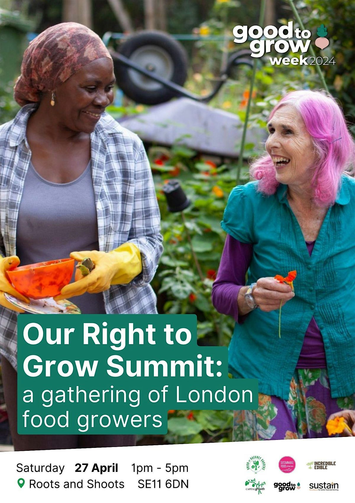 Our Right to Grow Summit: a gathering of London food growers, Roots ...