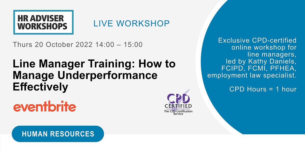 Line Manager Training: How to Manage Underperformance Effectively ...