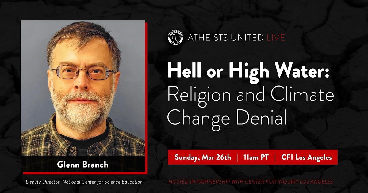 Hell of High Water: Religion and Climate Change Denial, Center for ...