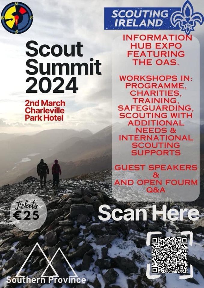 Scout Summit 2024, Charleville Park Hotel, Cork, 2 March 2024
