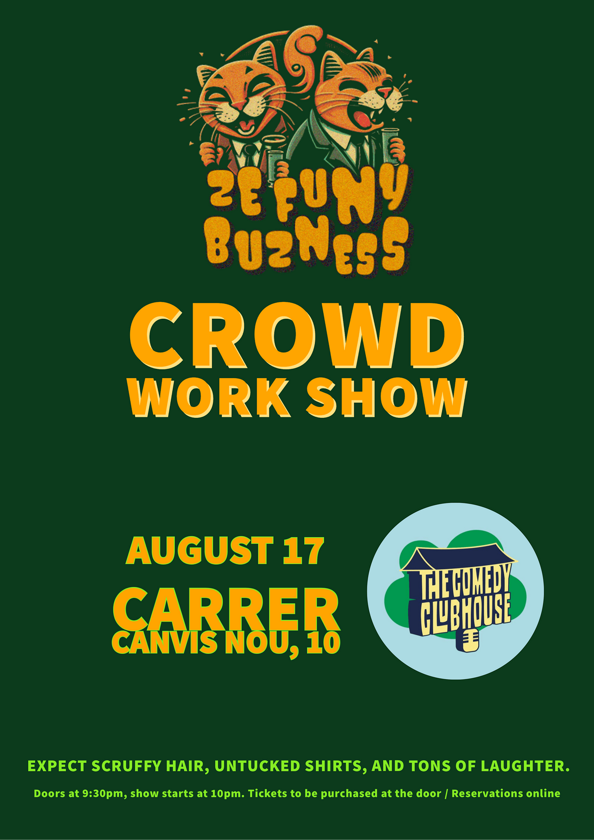 Ze Funny Business Crowd Work Special • Stand-Up Comedy in English, The ...