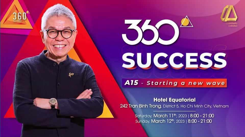 Crador Việt Nam 360 Success - A15 Starting A New Wave, Equatorial Ho Chi Minh City, 11 March to ...