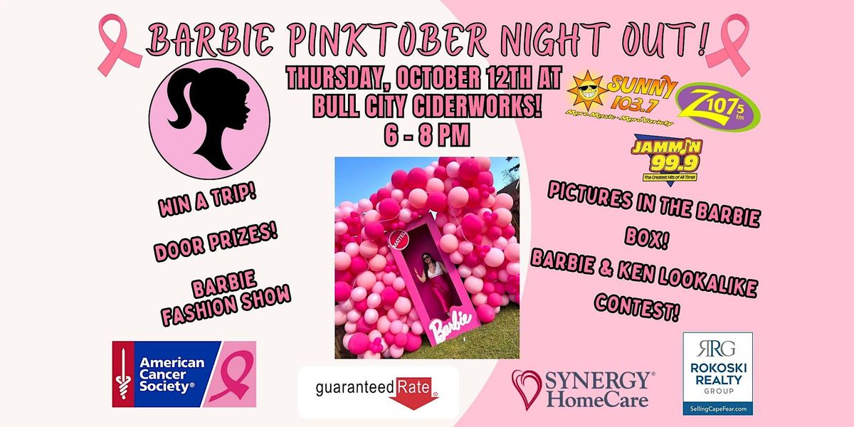 Barbie Pinktober Night Out for Breast Cancer Awareness, Bull City ...