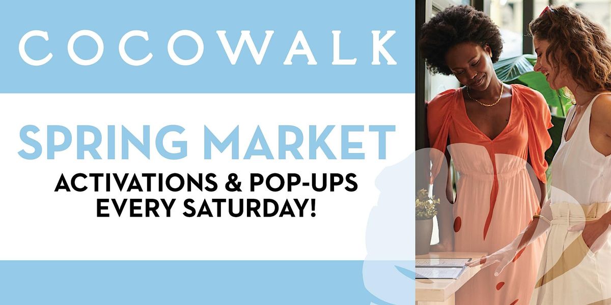 CocoWalk Spring Market, CocoWalk, Miami, 29 April 2023