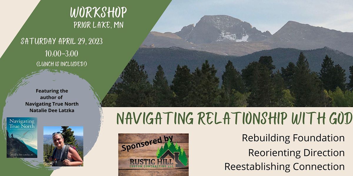 Navigating Relationship with God Workshop, Spring Lake Township Office ...