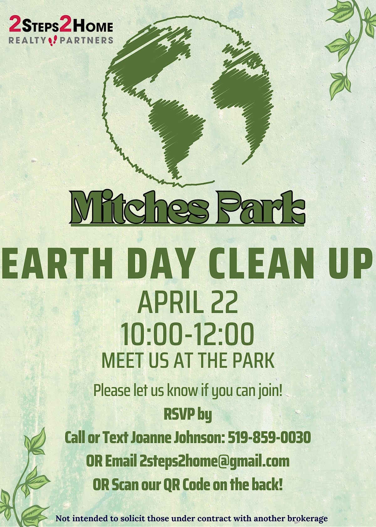 Earth Day Clean Up at Mitches Park, Mitches Park, London, 22 April 2023