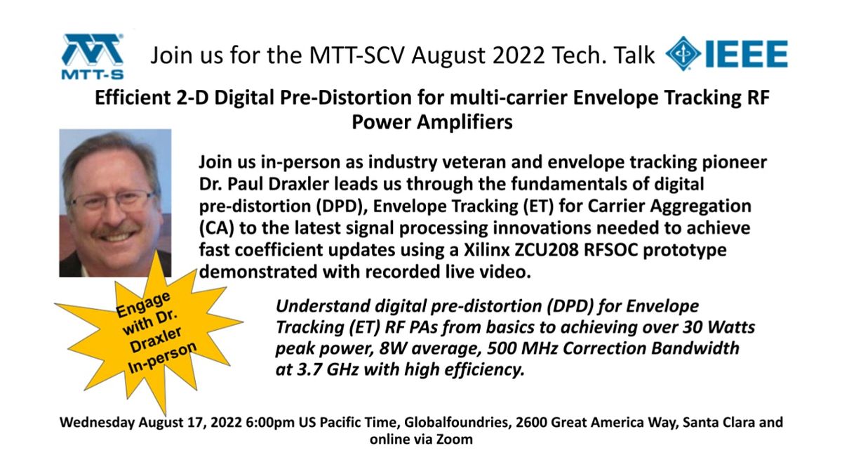 Efficient 2-D Digital Pre-Distortion for Envelope Tracking RF Power ...