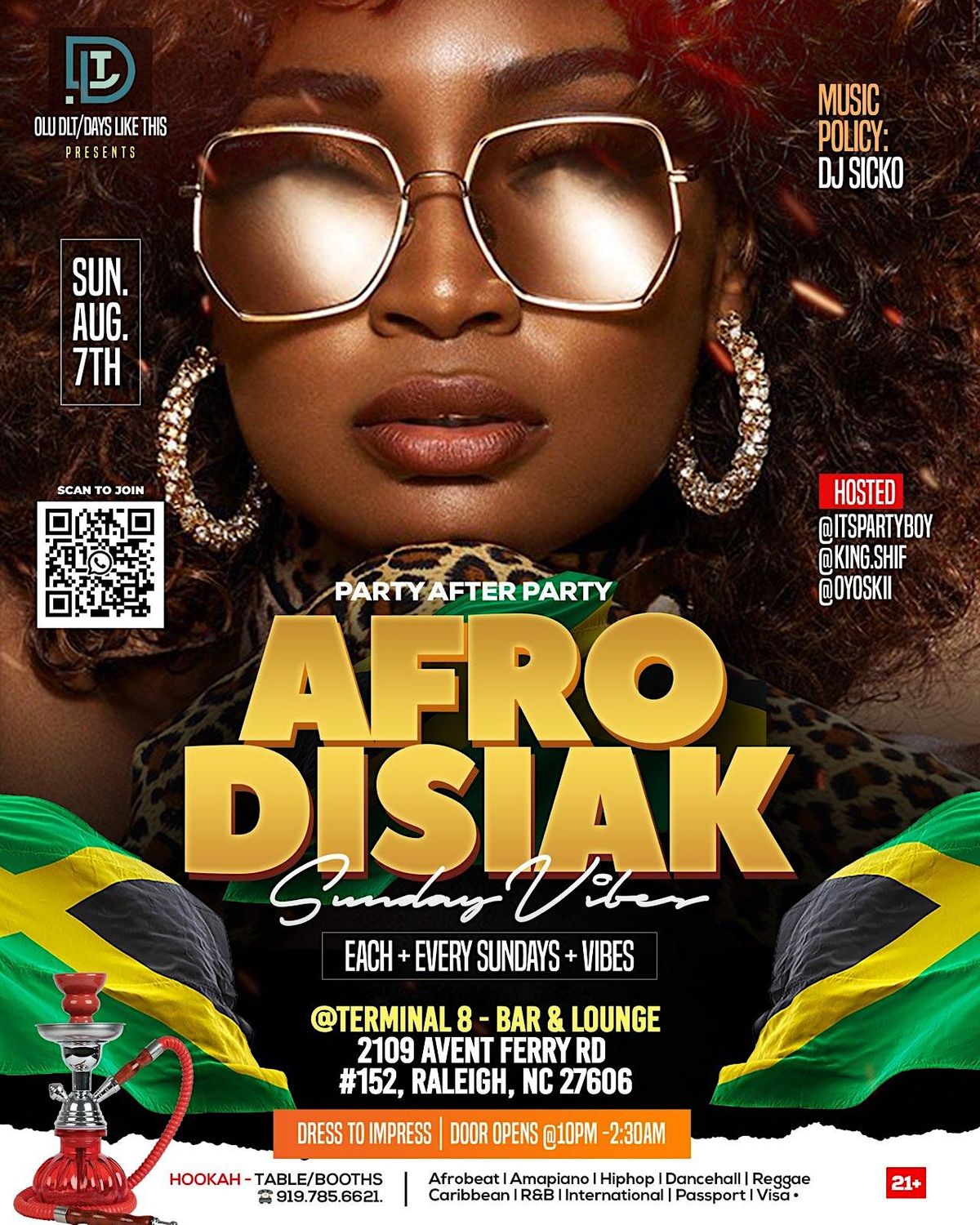 AFRO DISIAK | HipHop, AfroBeat, Soca + Party {VIBES EVERY SUNDAY ...