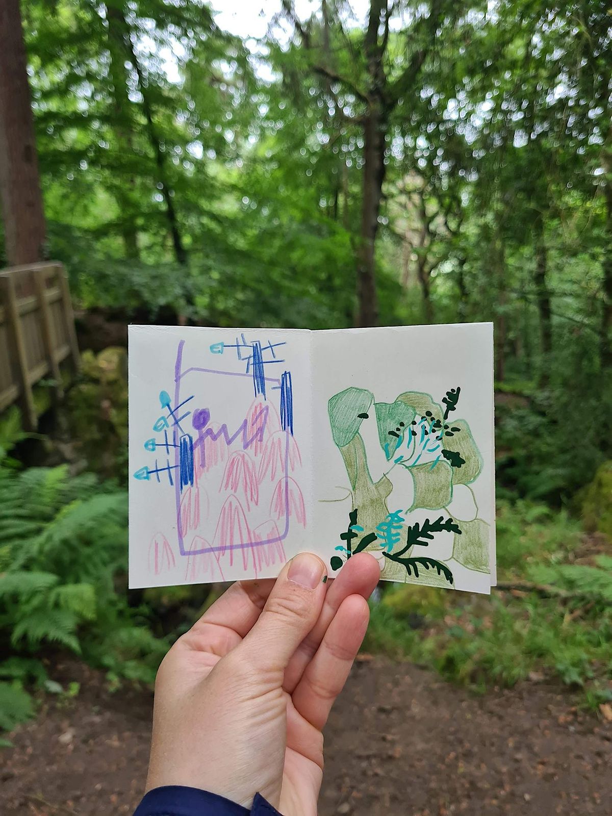 Make a Spring Themed Zine with Laura Alice - Printed Bound 2024, Sunny ...