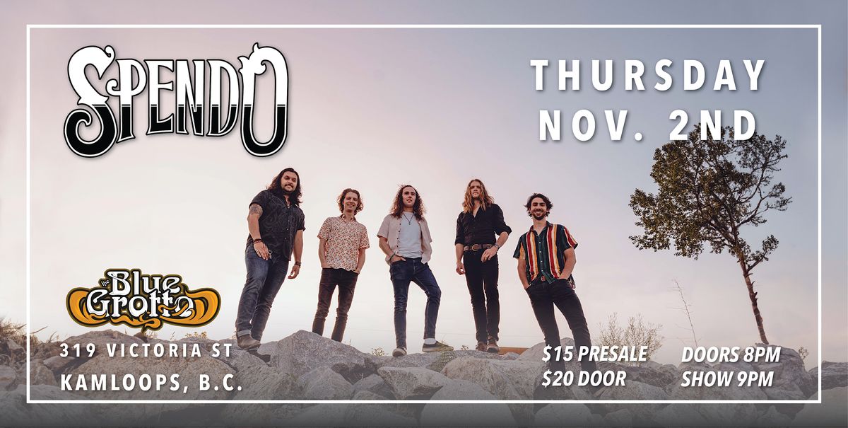 SPENDO LIVE AT THE BLUE GROTTO, The Blue Grotto, Victoria Street ...