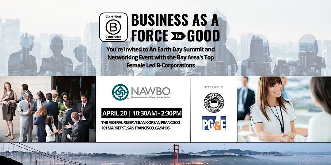 Building a Business as a Force for Good, Federal Reserve Bank, San ...