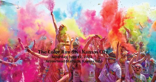 The Color Run 5K - Kansas City 2021, Arrowhead Stadium, Kansas City, 12 ...