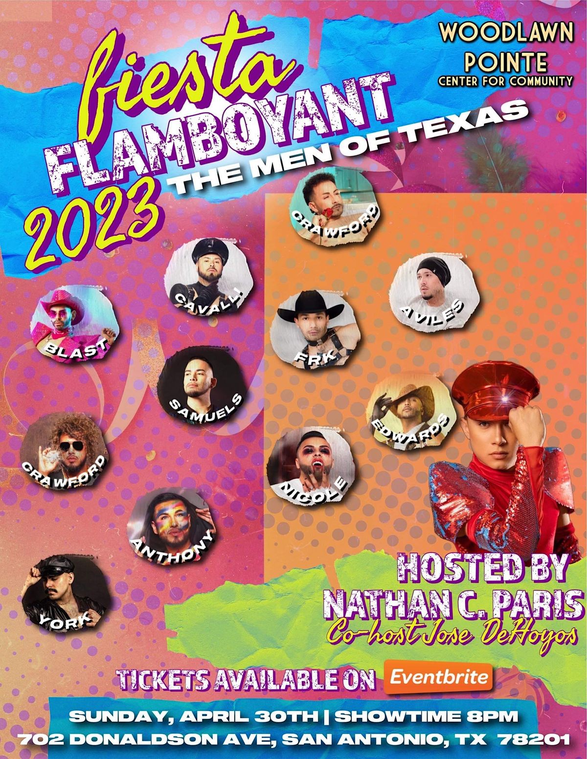 Fiesta Flamboyant 2023 : The Men Of Texas, Woodlawn Pointe, San Antonio ...