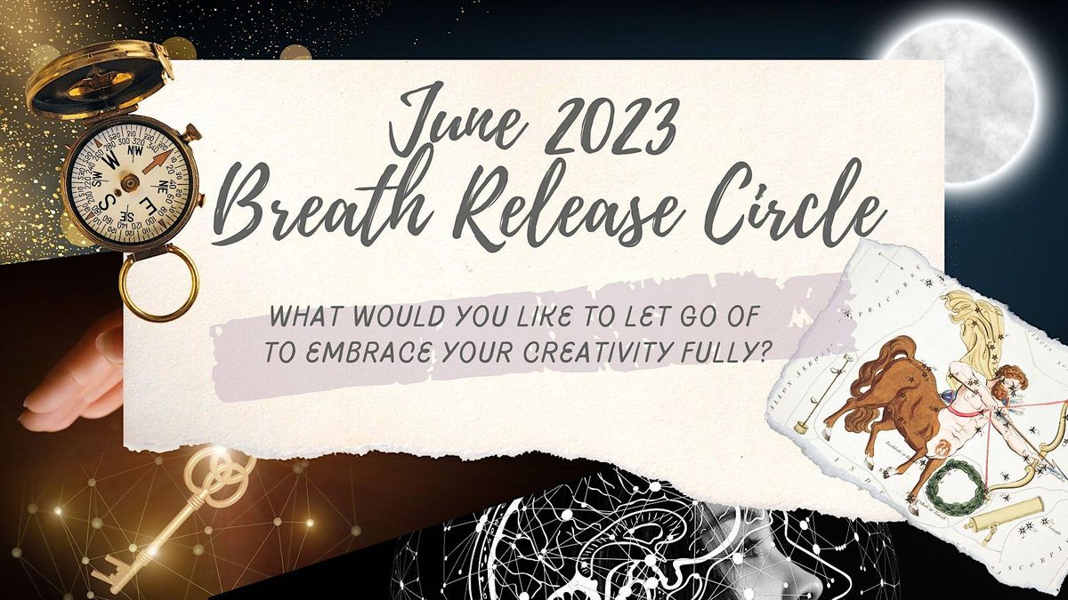 June 2023 Full Moon Breath Release Circle, Jubilee Room, Keston Village ...