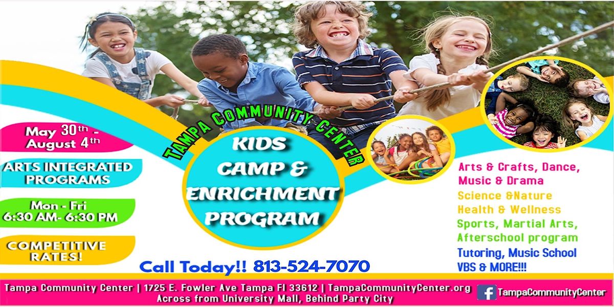 Kids Summer Camp , VBS Fusion, Enrichment Program, Academic Tutoring, Sport, Tampa Community ...