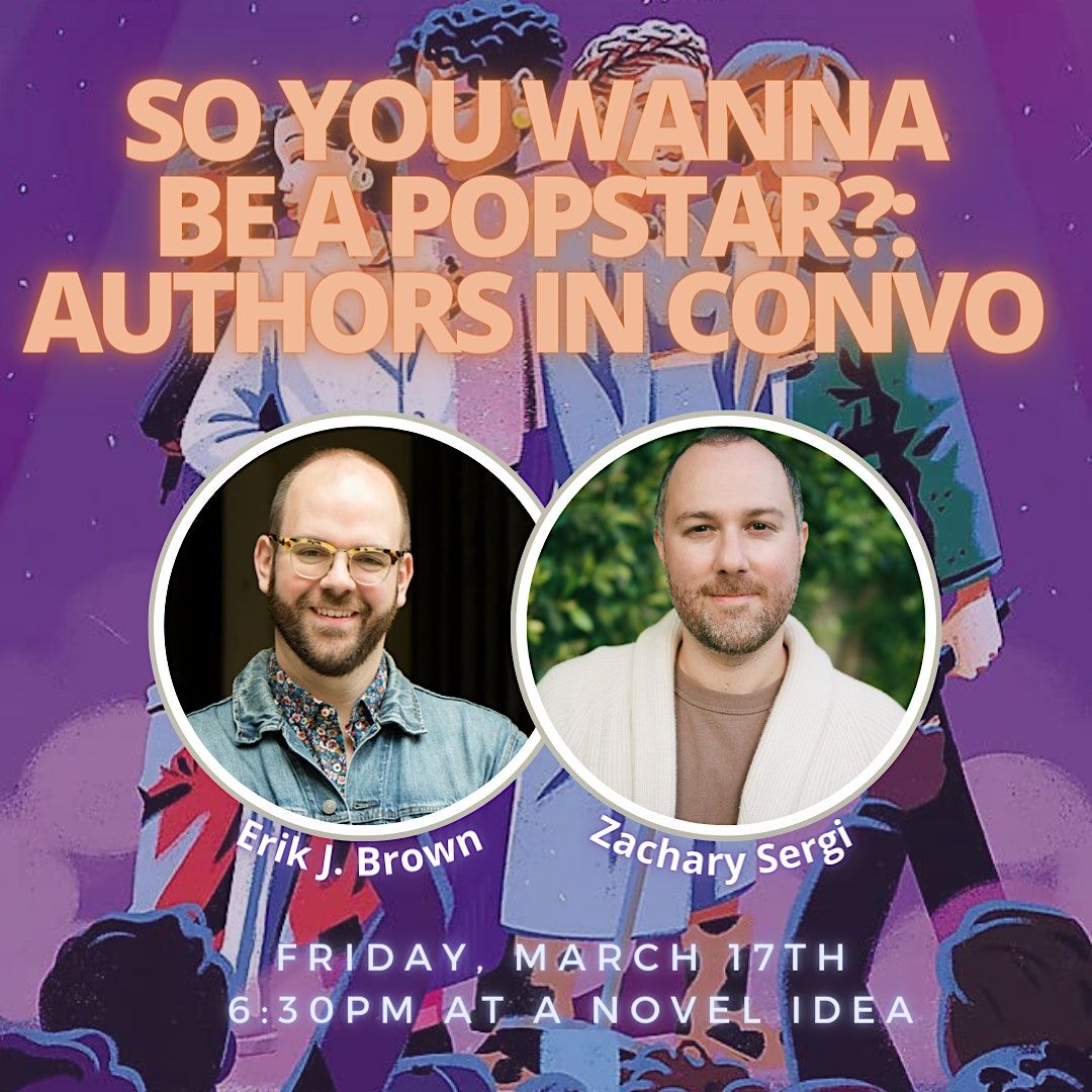 SO YOU WANNA BE A POP STAR? Zachary Sergi In-Conversation with Erik J ...