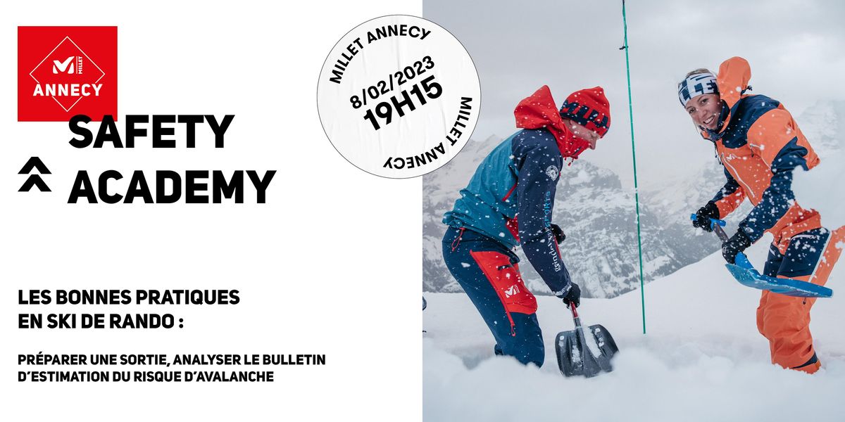 SAFETY ACADEMY | MILLET ANNECY, 25 Av. du Parmelan, Annecy, 8 February 2023