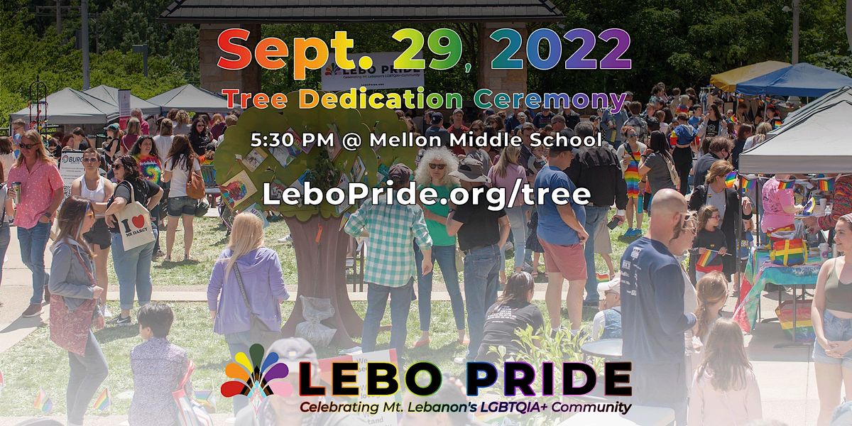 Lebo Pride Tree Dedication Ceremony, Mellon Middle School, Pittsburgh ...