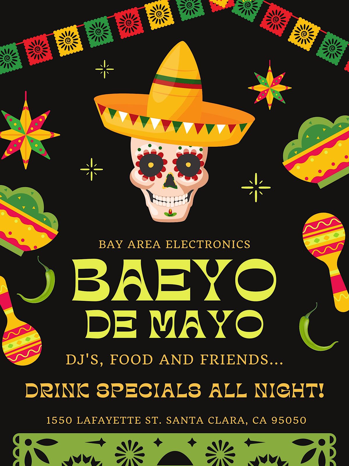Baeyo De Mayo, 1550 Lafayette St, Santa Clara, 5 May to 6 May