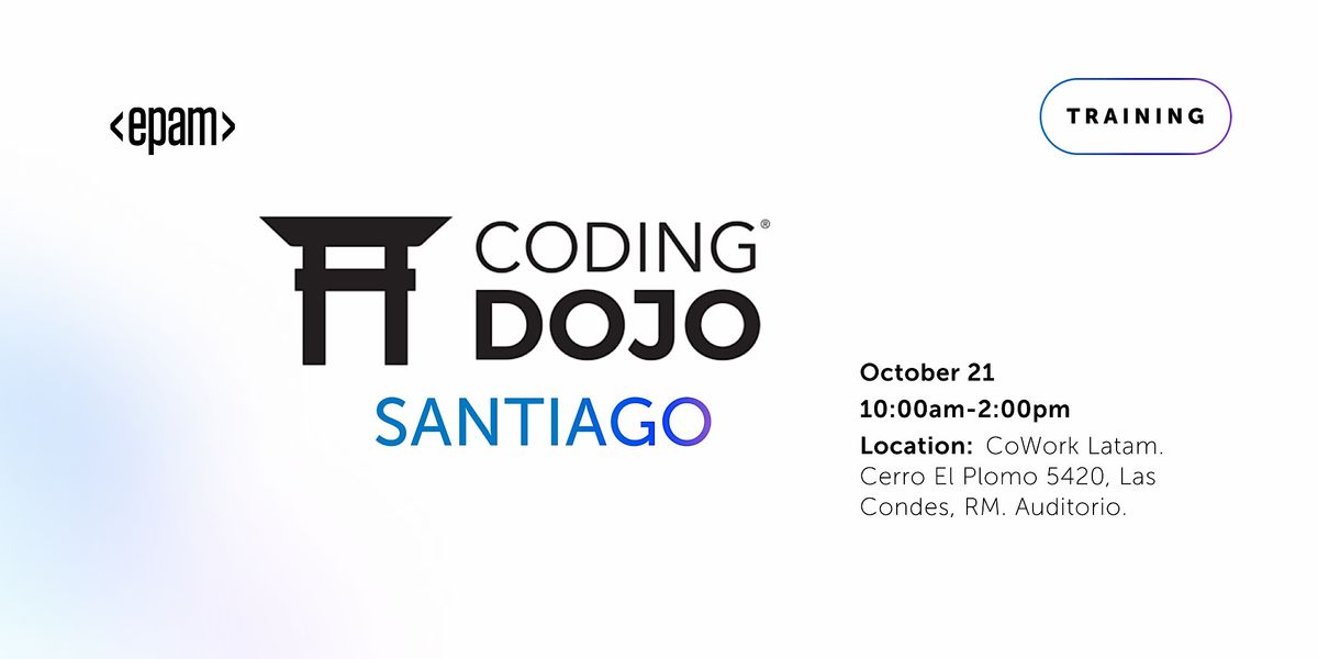 Coding Dojo Santiago, Co-Work Latam, Santiago, 21 October 2023