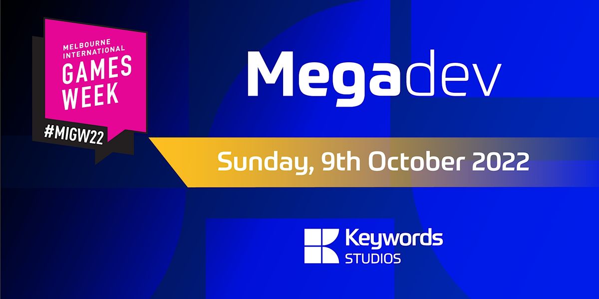 Megadev 2022, Beer DeLuxe Fed Square, Melbourne, 9 October 2022