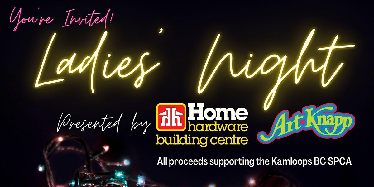 Ladies Night 2022, Kamloops Home Hardware Building Centre, 17 November 2022