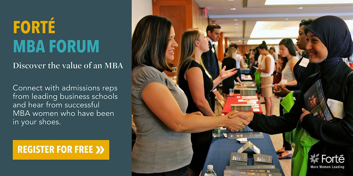 2024 Forté MBA Forum – New York I, 123 W 18th St, New York, 27 August 2024