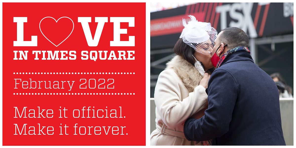 Love in Times Square 2022: Weddings in the Square, Duffy Square ...