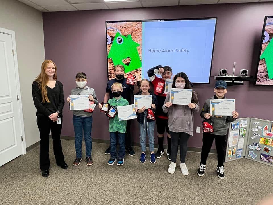 Home Alone Safety Course, Southern Tier Health Care System, Olean, 12 ...