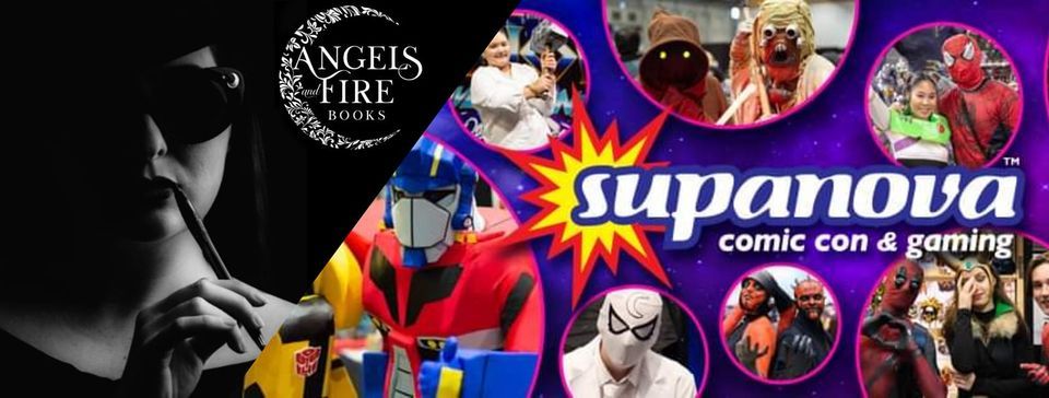 Angels and Fire Books at Supanova Adelaide 2022, Adelaide Showground ...