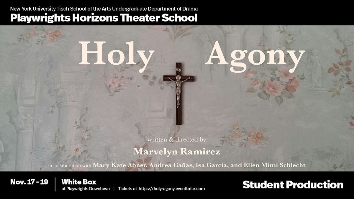 Holy Agony, White Box, New York, 19 November 2022