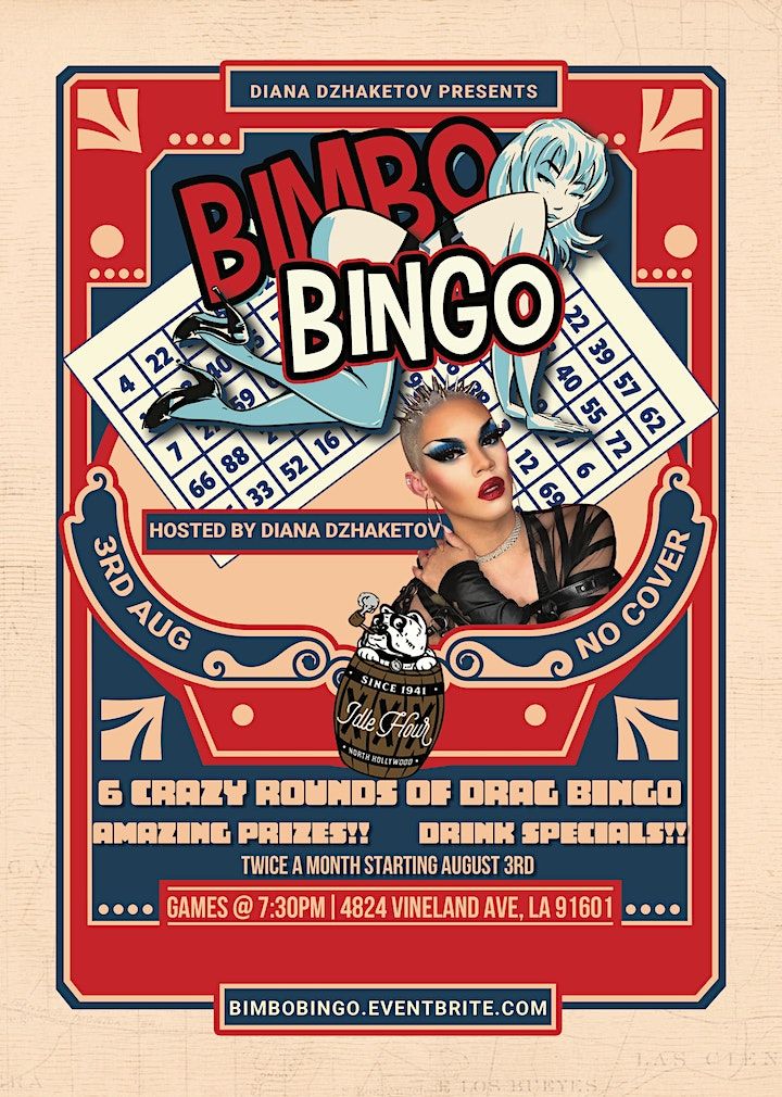 Bimbo Bingo, Idle Hour, Los Angeles, 28 September 2022