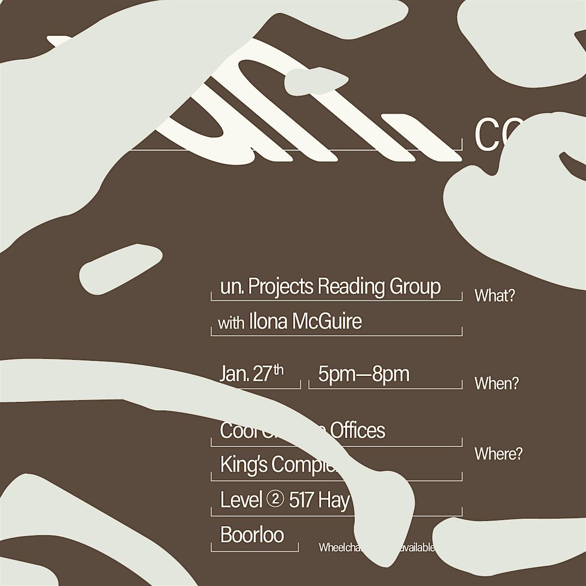 un Projects Reading Group + Magazine Launch, Cool Change, Perth, 27 ...