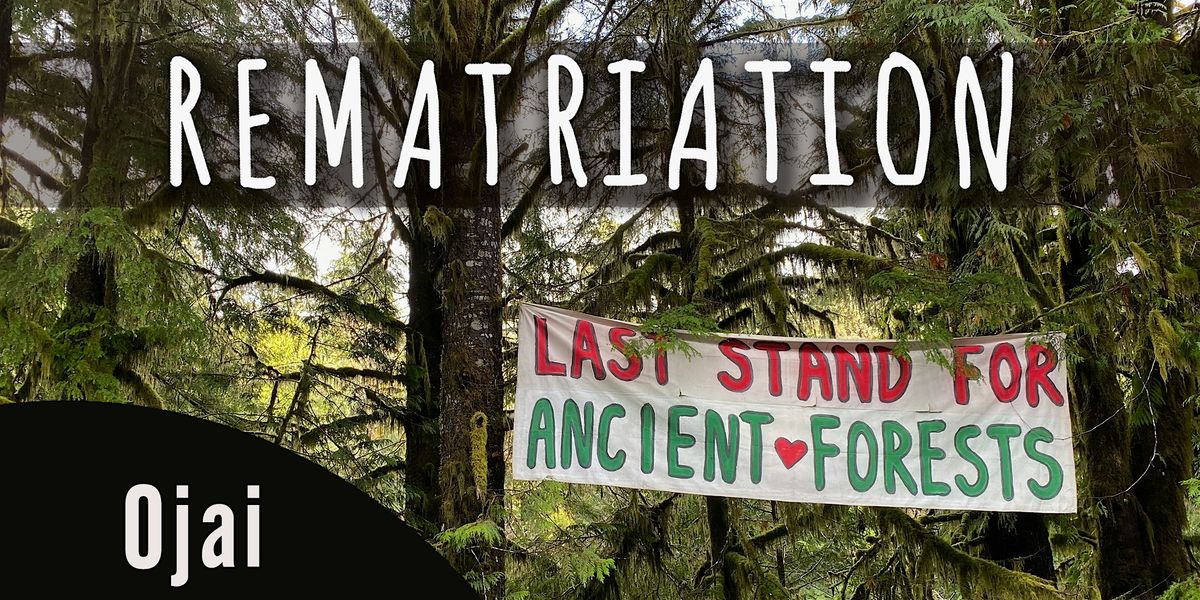 Rematriation Documentary + Q&A - Ojai, Sane Living, Ojai, 23 June 2024