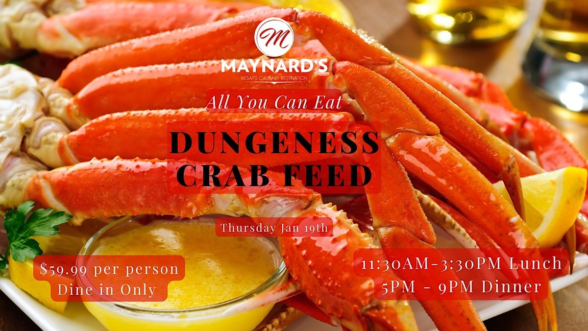 Maynards All You Can Eat Crab Feed, Maynard's Restaurant, Silverdale ...
