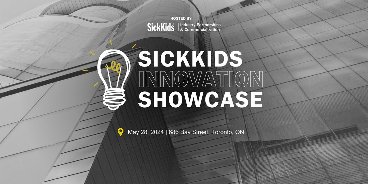 SickKids Innovation Showcase 2024, Peter Gilgan Centre for Research and ...
