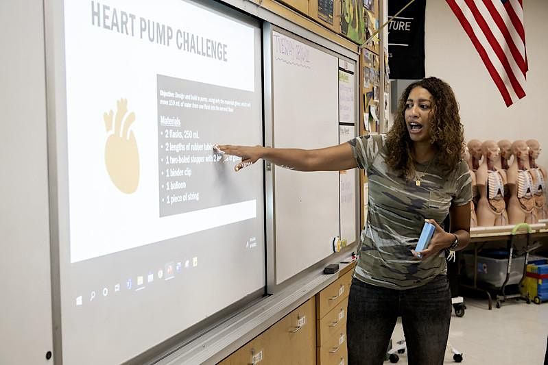 Aspiring Teacher Expo - Fall 2022, McLane High School, Cafeteria ...