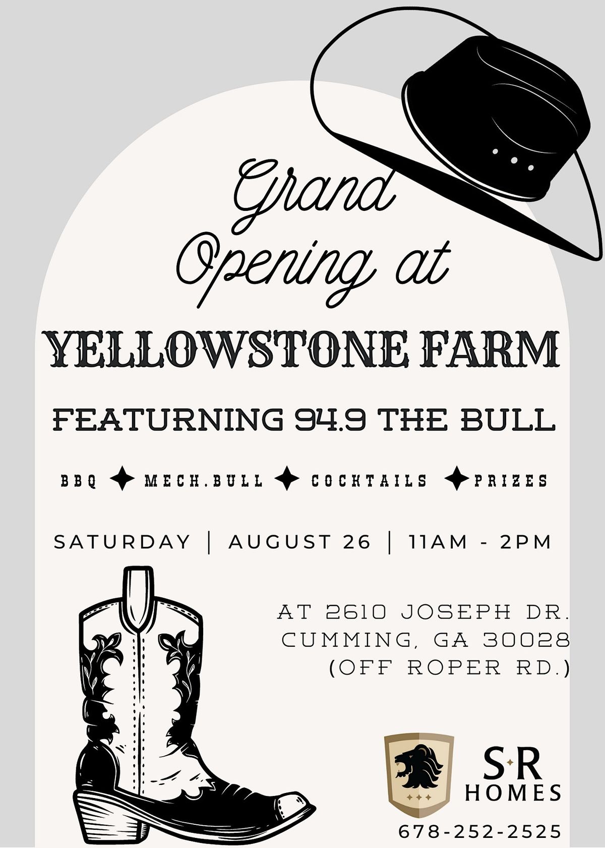 Yellowstone Farm Grand Opening Tickets, Yellowstone Farm, Cumming, 26 ...