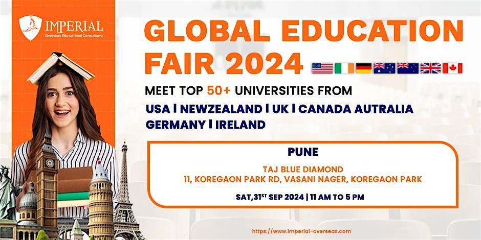 International Education Fair 2024 in Pune Explore 50+ World Best ...