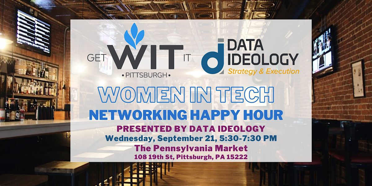 getWITit Pittsburgh - Women in Tech September Networking Event, The ...