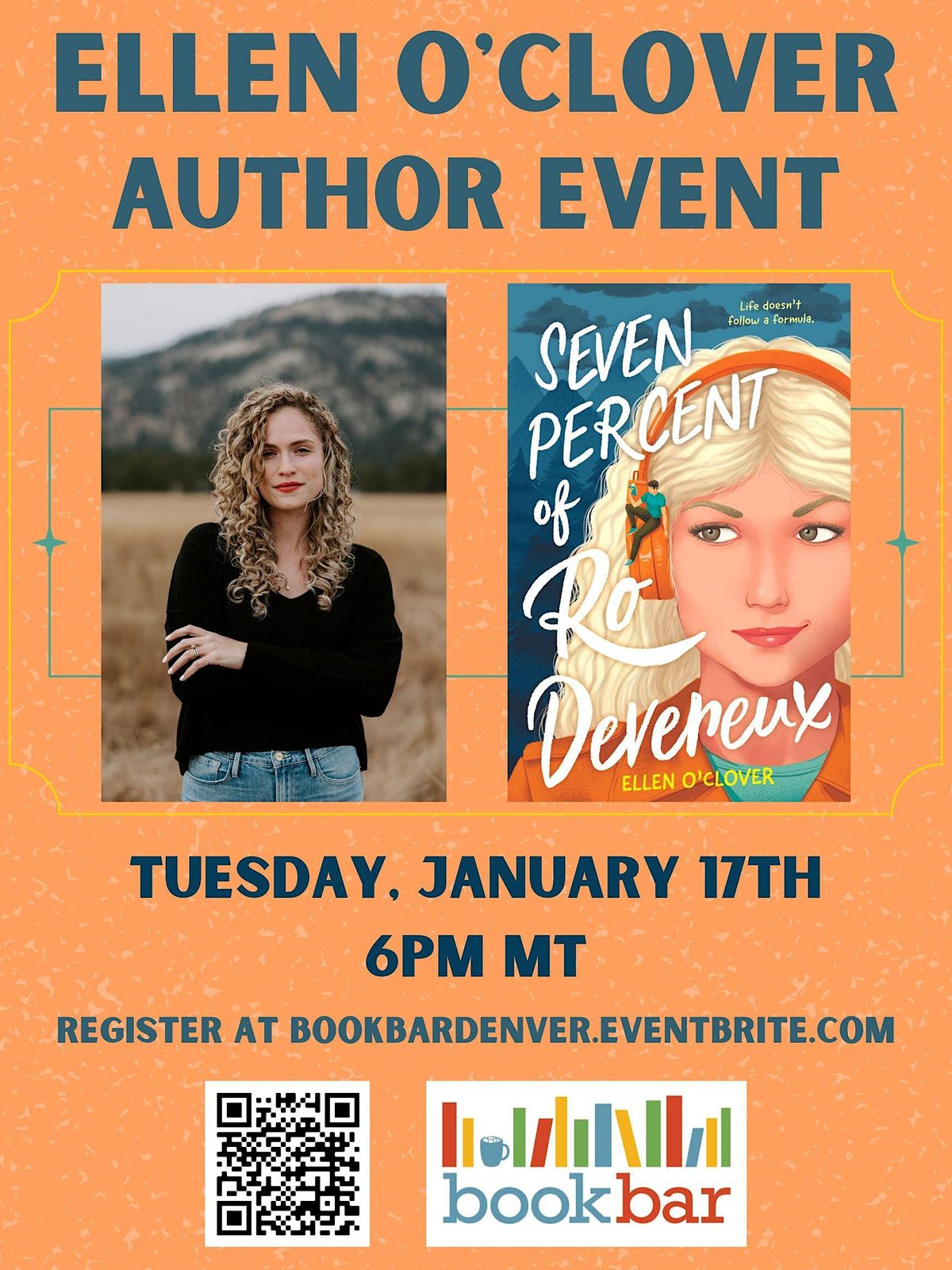 Ellen OClover in Conversation with Megan Freeman, BookBar, Denver, 17 ...