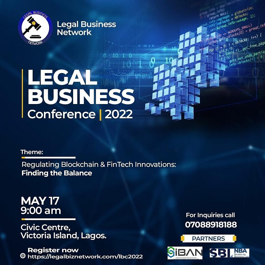 LEGAL BUSINESS CONFERENCE 2022, The Civic Centre, Lagos, 17 May 2022